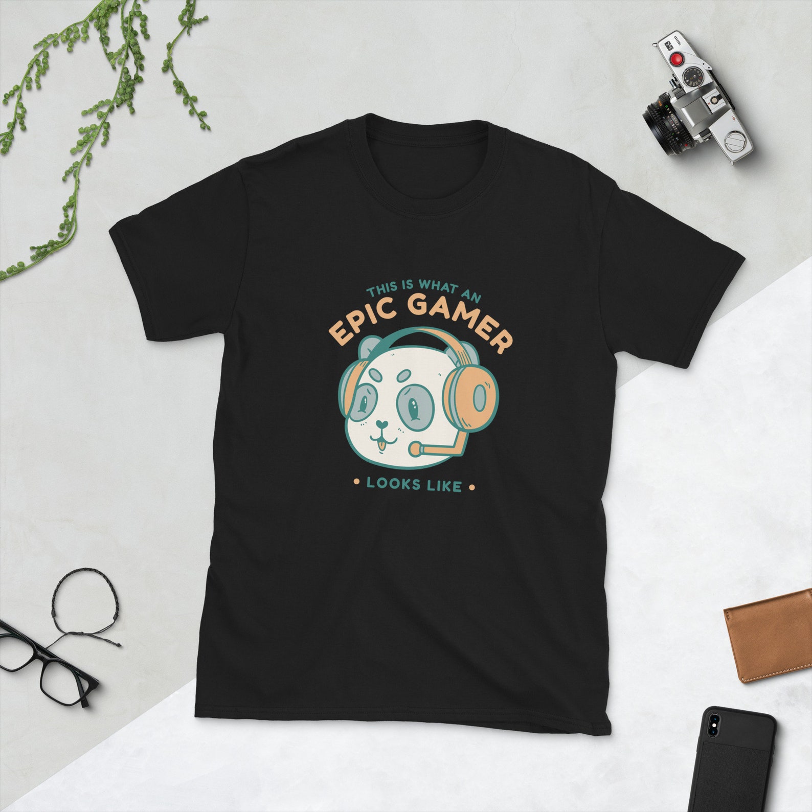 This is What an Epic Gamer Looks Like Gaming Geek Video Game T Shirt ...