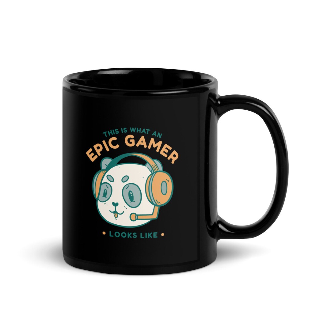This is What an Epic Gamer Looks Like Gaming Geek Video Game Tea Cup ...