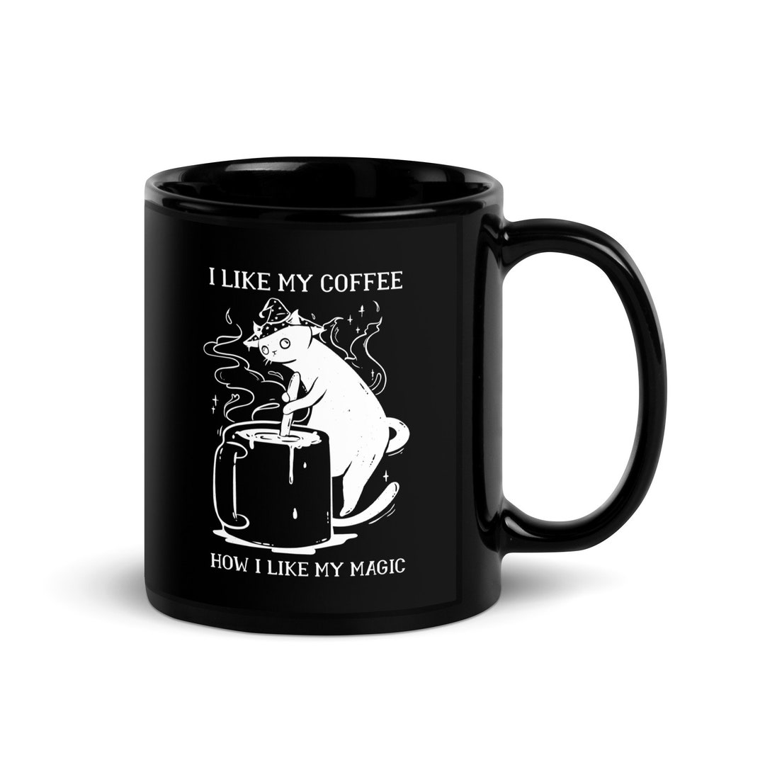 I Like My Coffee How I Like My Magic Halloween Mug Spooky Season Mug ...