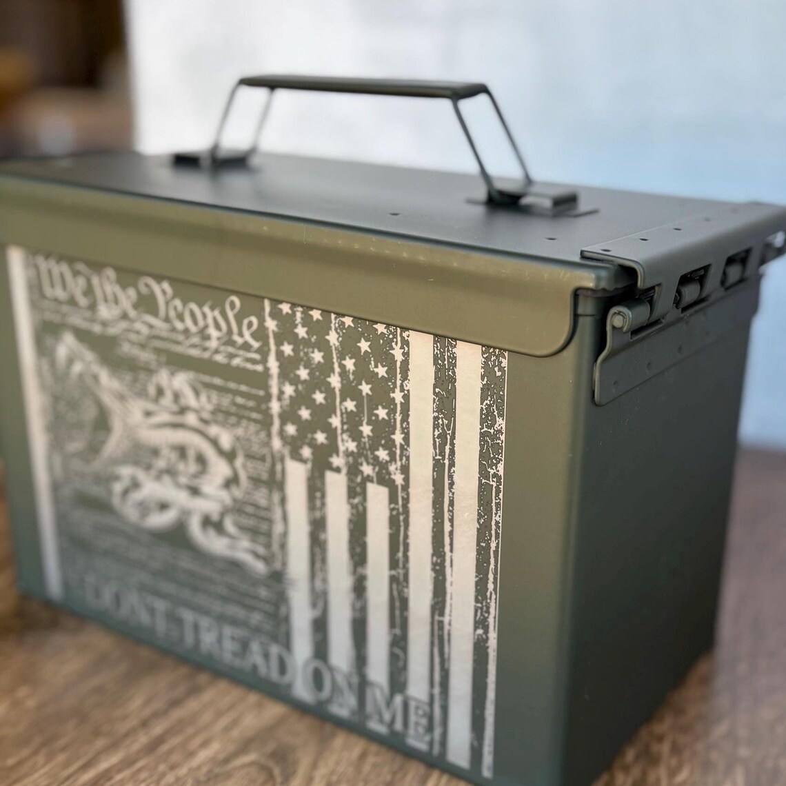 Laser Engraved .50 Cal Ammo Can, We the People 2nd Amendment - Etsy