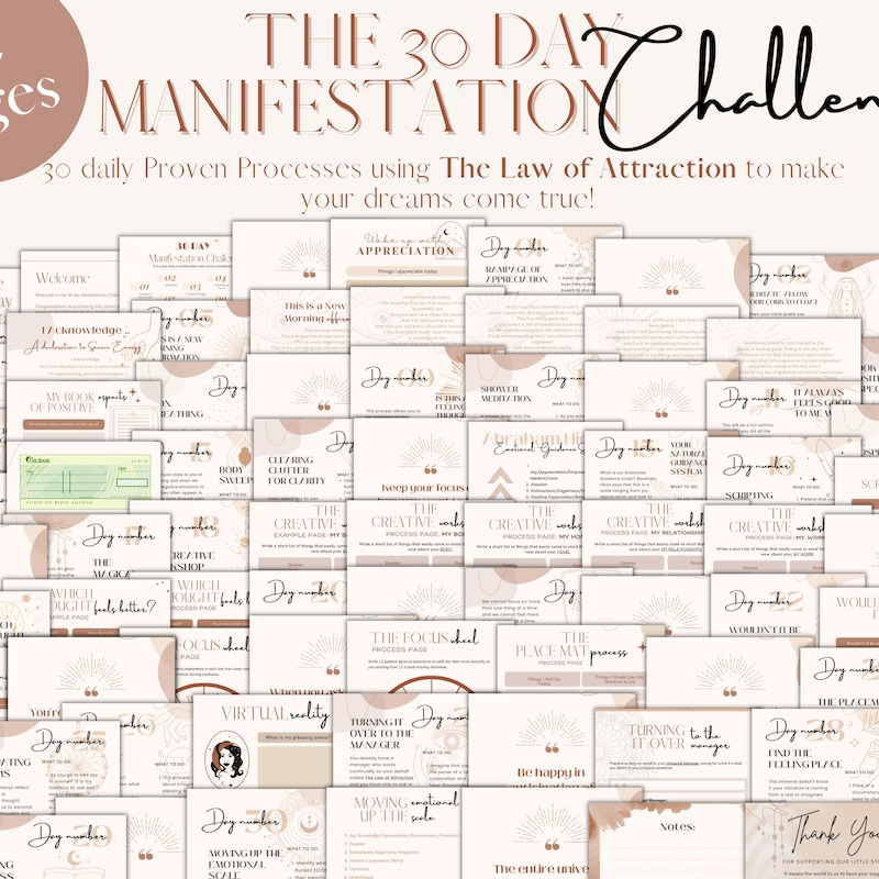 Manifestation Printable - Etsy