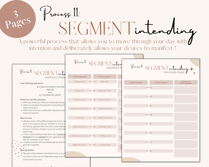 Abraham Hicks Segment Intending Manifestation Process 1 Unique Process ...