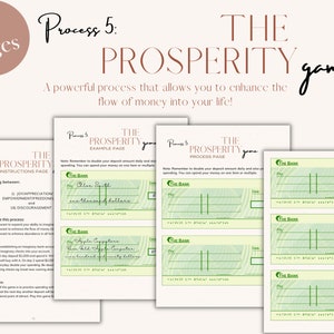 Abraham Hicks the Prosperity Game Manifestation Process 1 Unique Process From the Teachings of ...