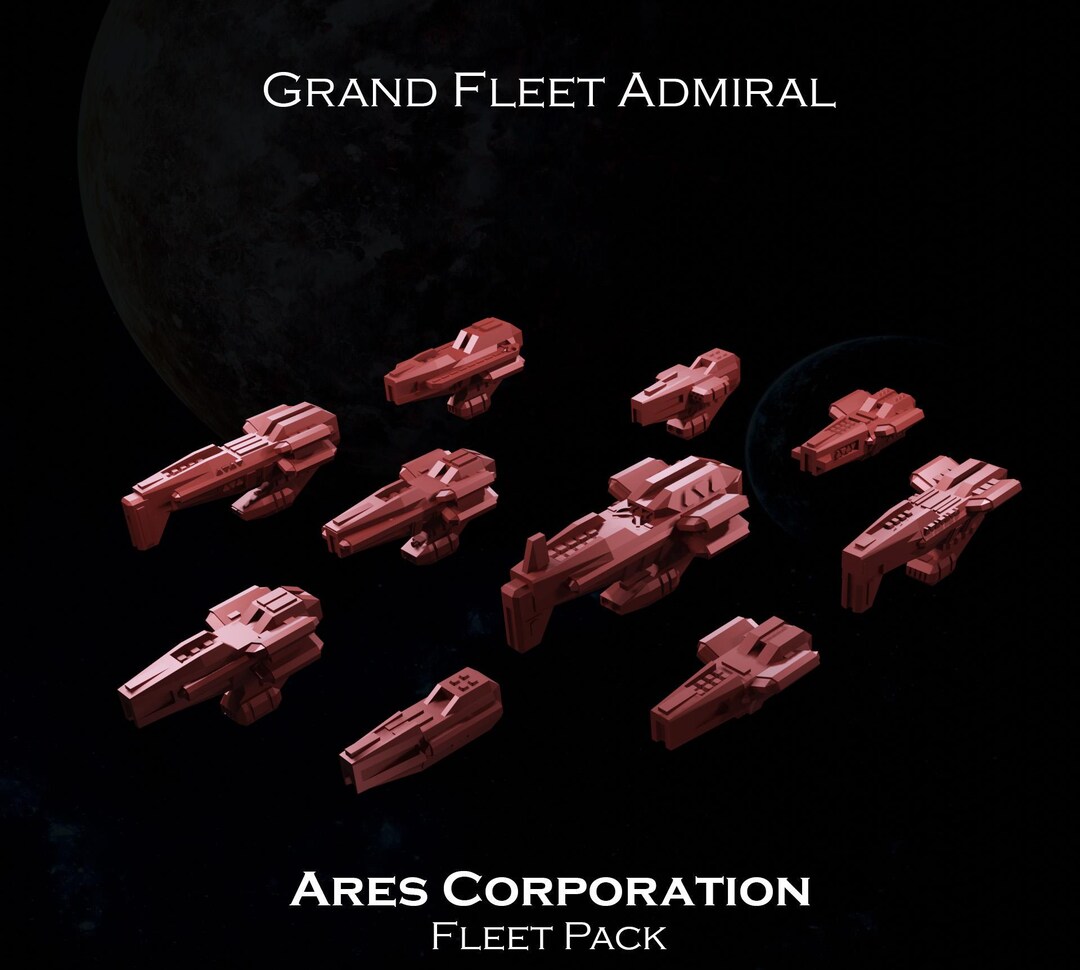 Ares Corporation Fleet - Grand Fleet Admiral - Etsy