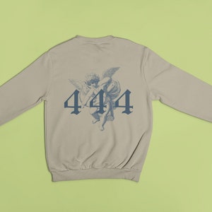 Angel Number 444 Sweatshirt, 444 Sweatshirt, Angel Number Sweatshirt ...