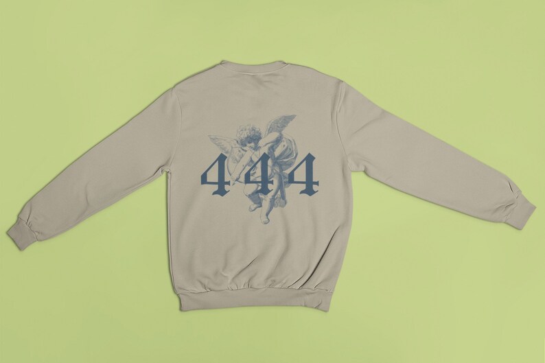 Angel Number 444 Sweatshirt, 444 Sweatshirt, Angel Number Sweatshirt ...