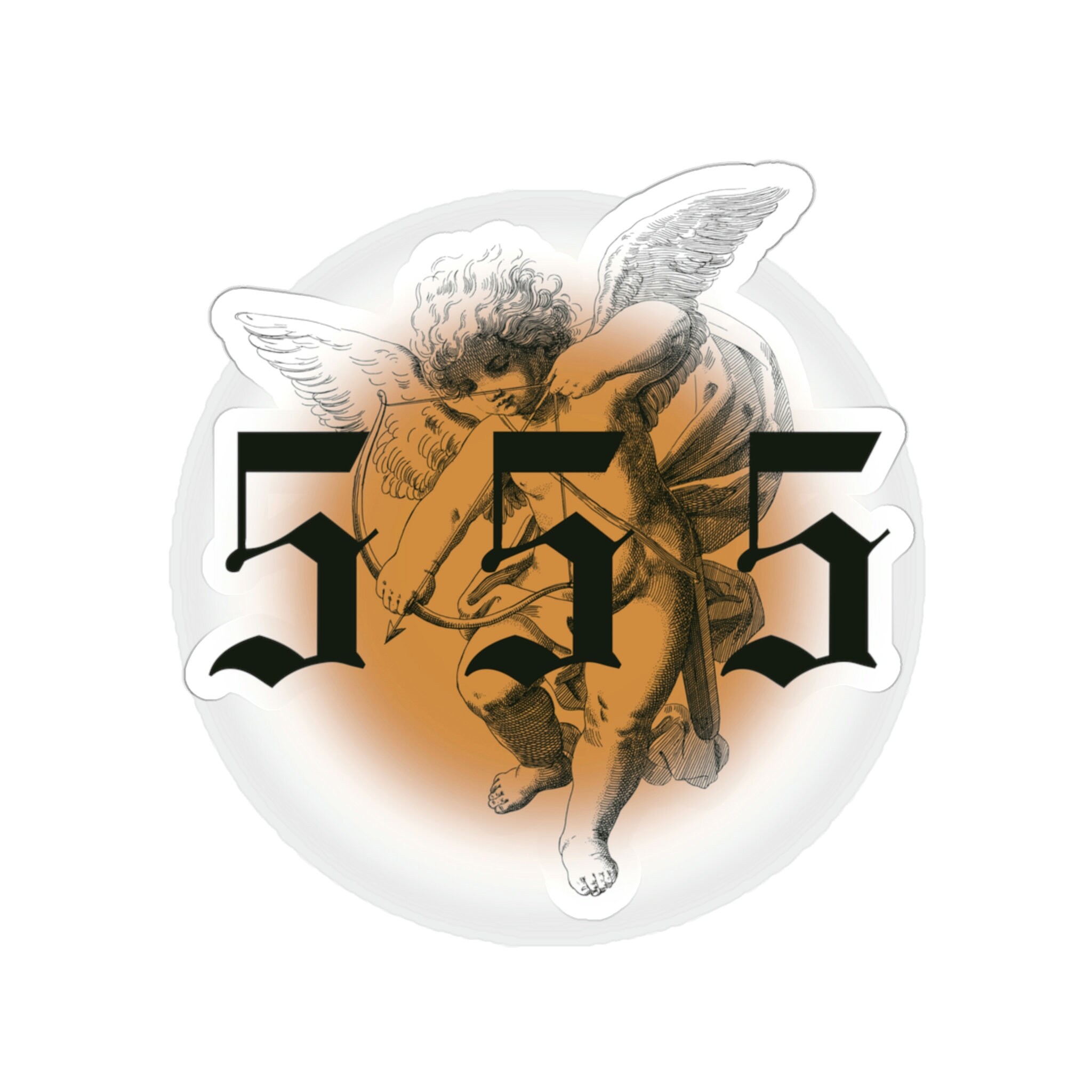555 Angel Number Sticker, 555 Sticker, Angel Number Sticker, Aura ...