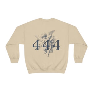 Angel Number 444 Sweatshirt, 444 Sweatshirt, Angel Number Sweatshirt ...