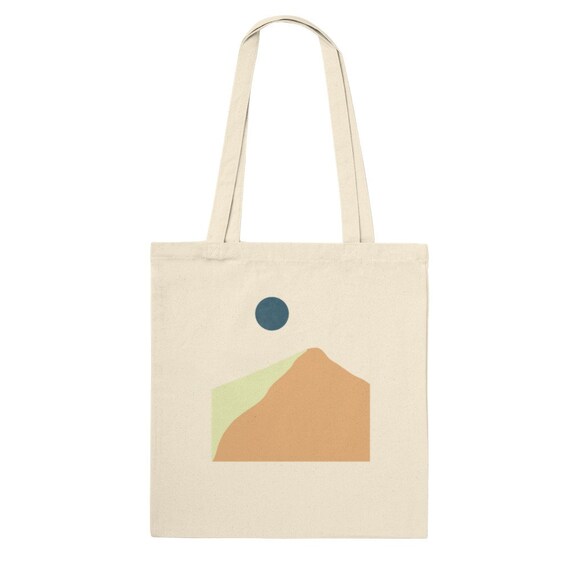 Tote Bag Aesthetic Vsco Girl Tote Sand Dunes Cotton Tote - Etsy