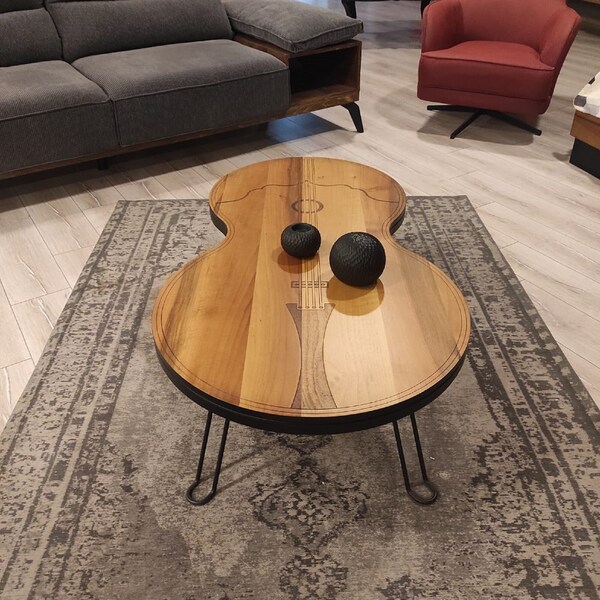 Guitar Coffee Table - Etsy
