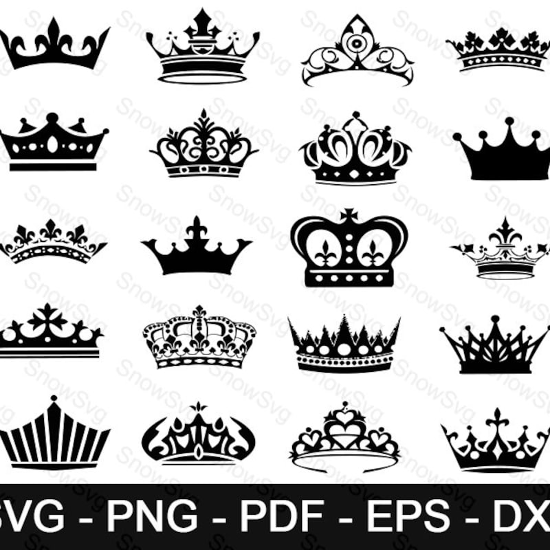 Coronas rey y reina - Etsy México