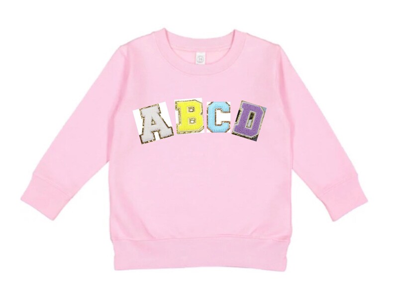 Custom Kids Bubble Letter T-shirts - Etsy