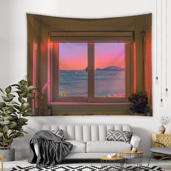 Sunset Tapestry - Etsy