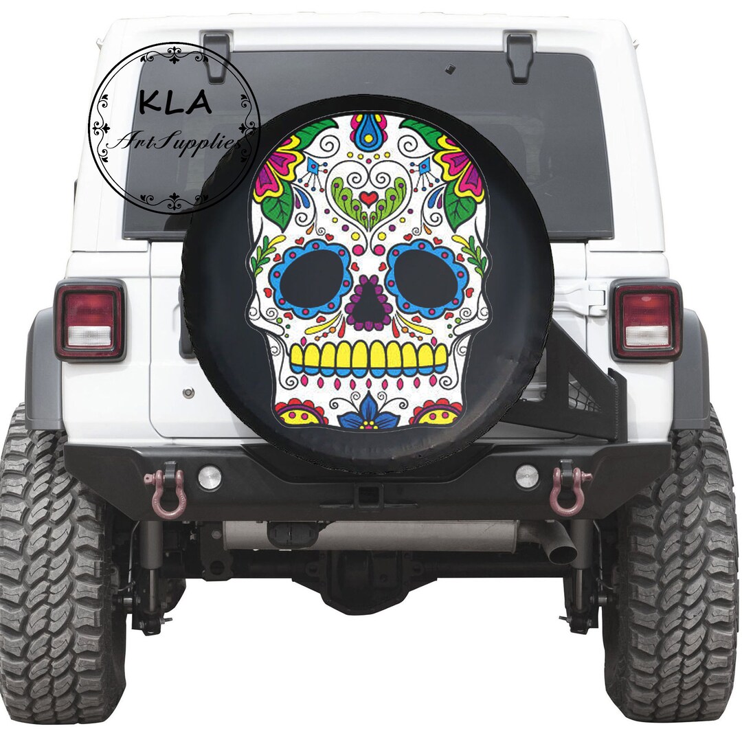 Skull Tire Cover,bohemian Tire Cover,wheel Cover,tire Covers,camper ...
