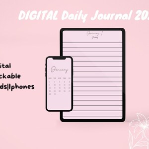 Digital Clickable Daily Journal 2023 for Ipads and Iphones - Etsy