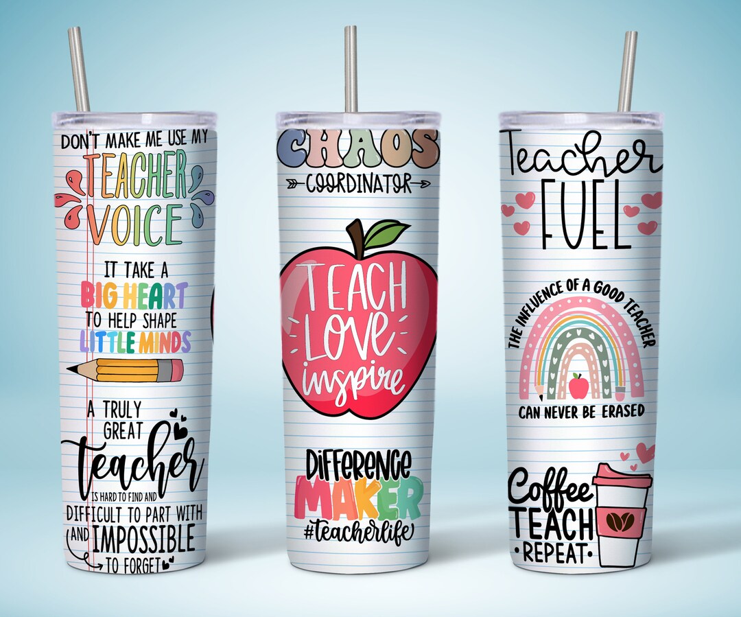 20oz Skinny Tumbler Sublimation Designs, 20 Ounce Skinny Tumbler ...