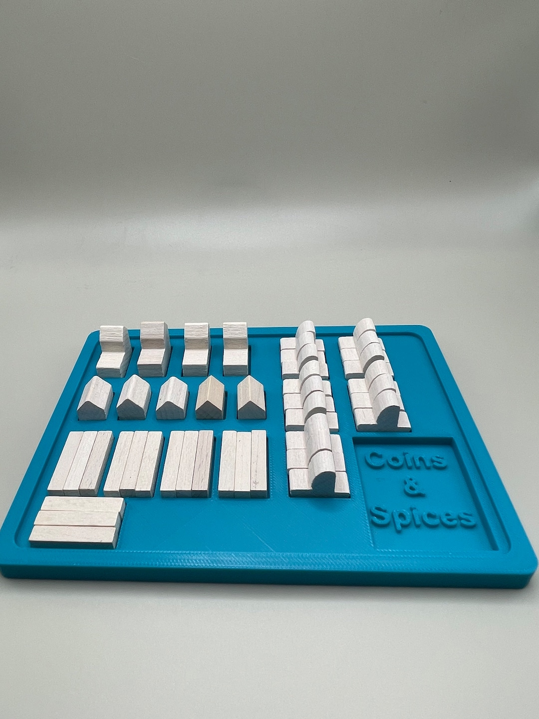 Settlers of Catan 3D Printed Game Piece Organizers for Base Game, Chit ...