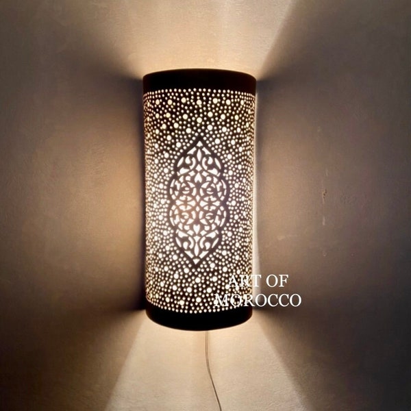 Moroccan Wall Sconce - Etsy