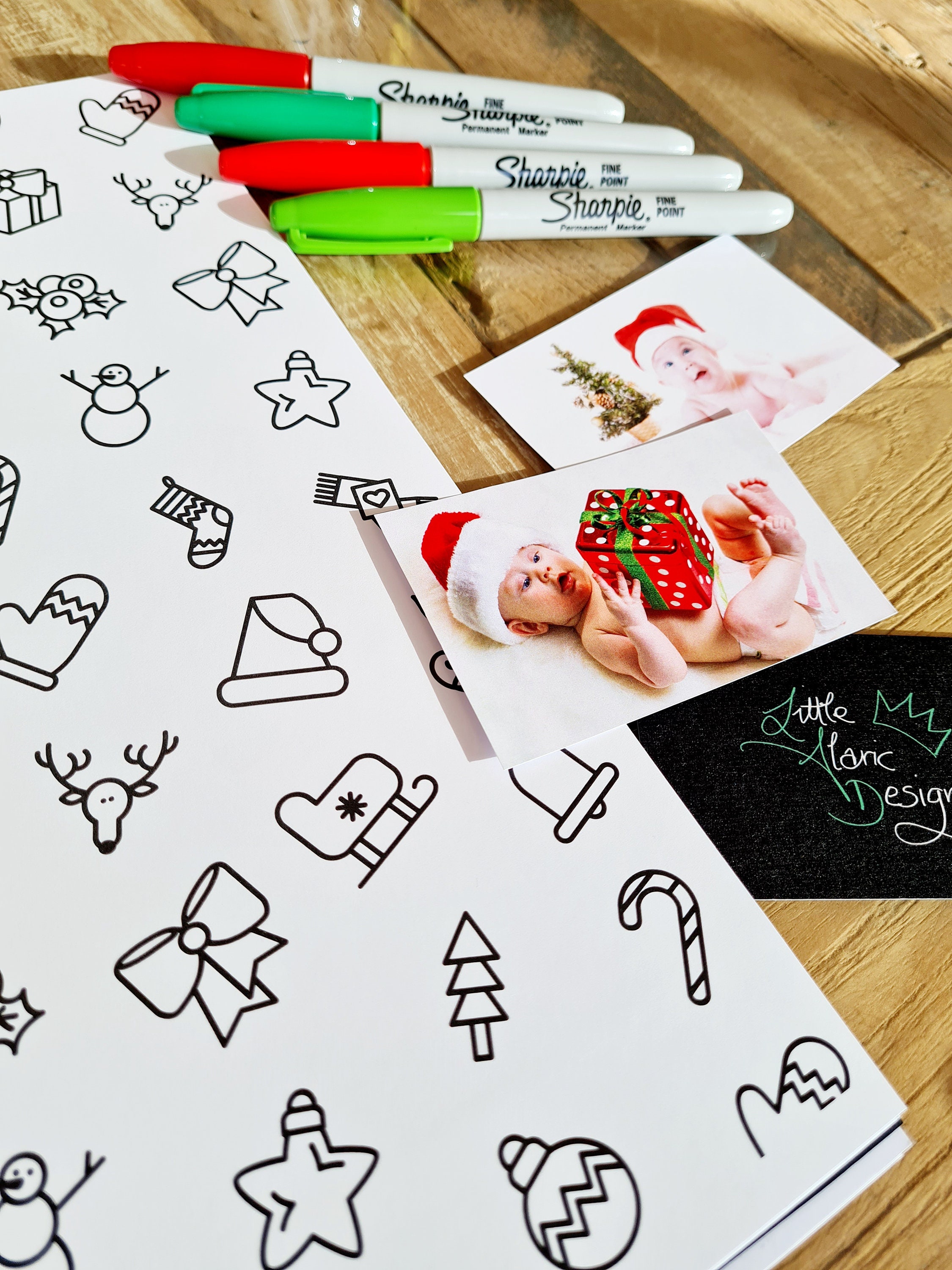 Baby Book - Viking Norse Edition // Colouring Scrapbook Journal ...