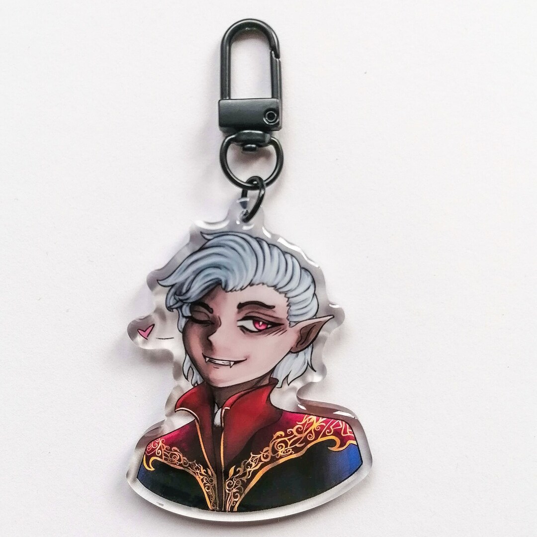 Baldur's Gate 3 Astarion Keychain - Etsy