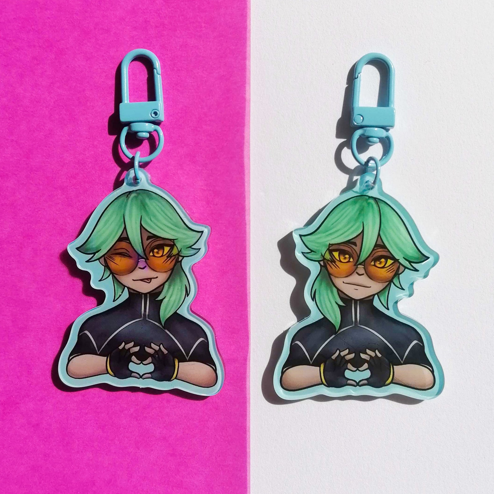 Heartsteel Kayn, Ezreal, Sett & Aphelios - Double Sided Rainbow Acrylic ...