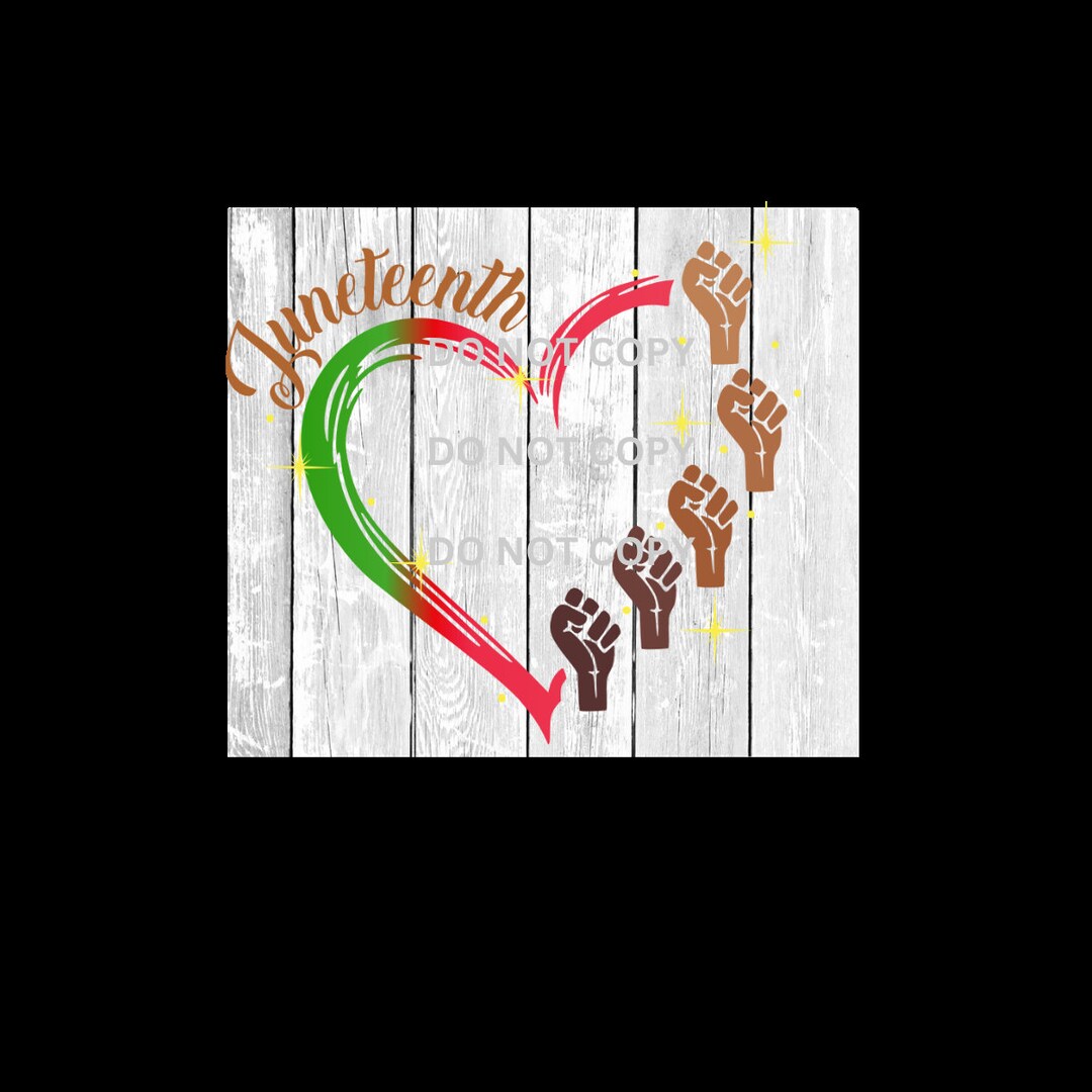 Juneteenth Heart Png , Africa Png , Black History Png, Black Pride Png ...