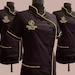 Personalised Salon Beauty Tunic, Embroidered Custom Logo Spa Uniform ...