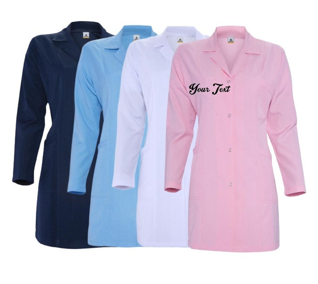 Colourful Lab Coat,custom Womens Lab Coat, Custom Lab Coat, Embroidered ...