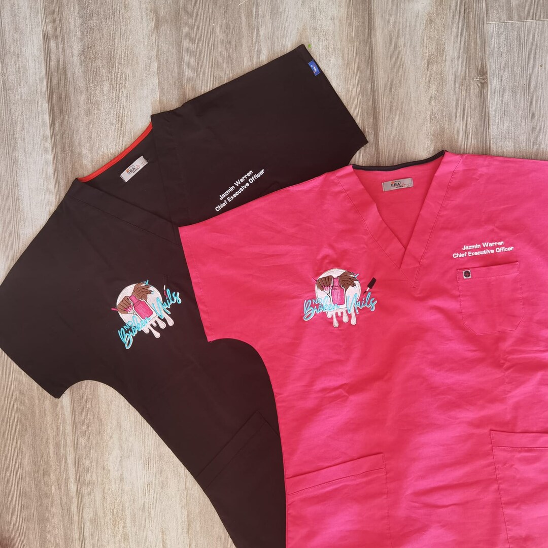 Personalized Hospital Uniforms,spandex Scrub Set, Elastic Medical ...