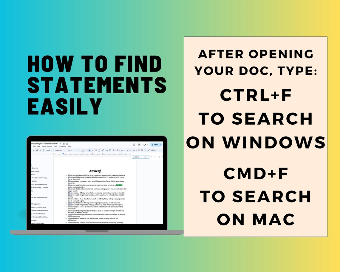 Therapy Progress Note Statements Therapist Progress Notes Psychotherapy ...