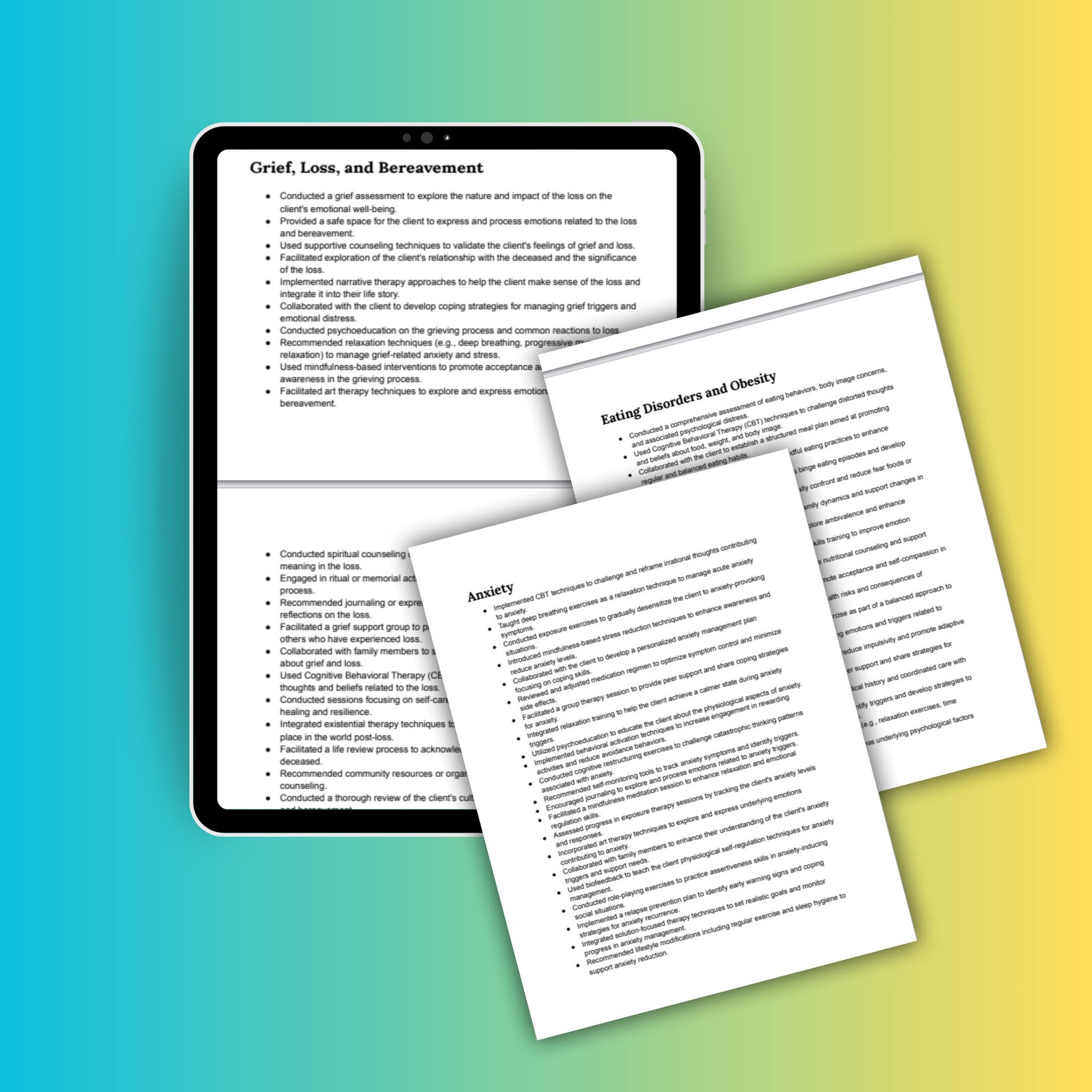 1000 Therapy Interventions Progress Notes Psychotherapy Tools ...