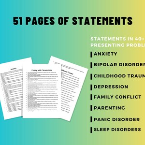 Therapy Progress Note Statements Therapist Progress Notes Psychotherapy ...