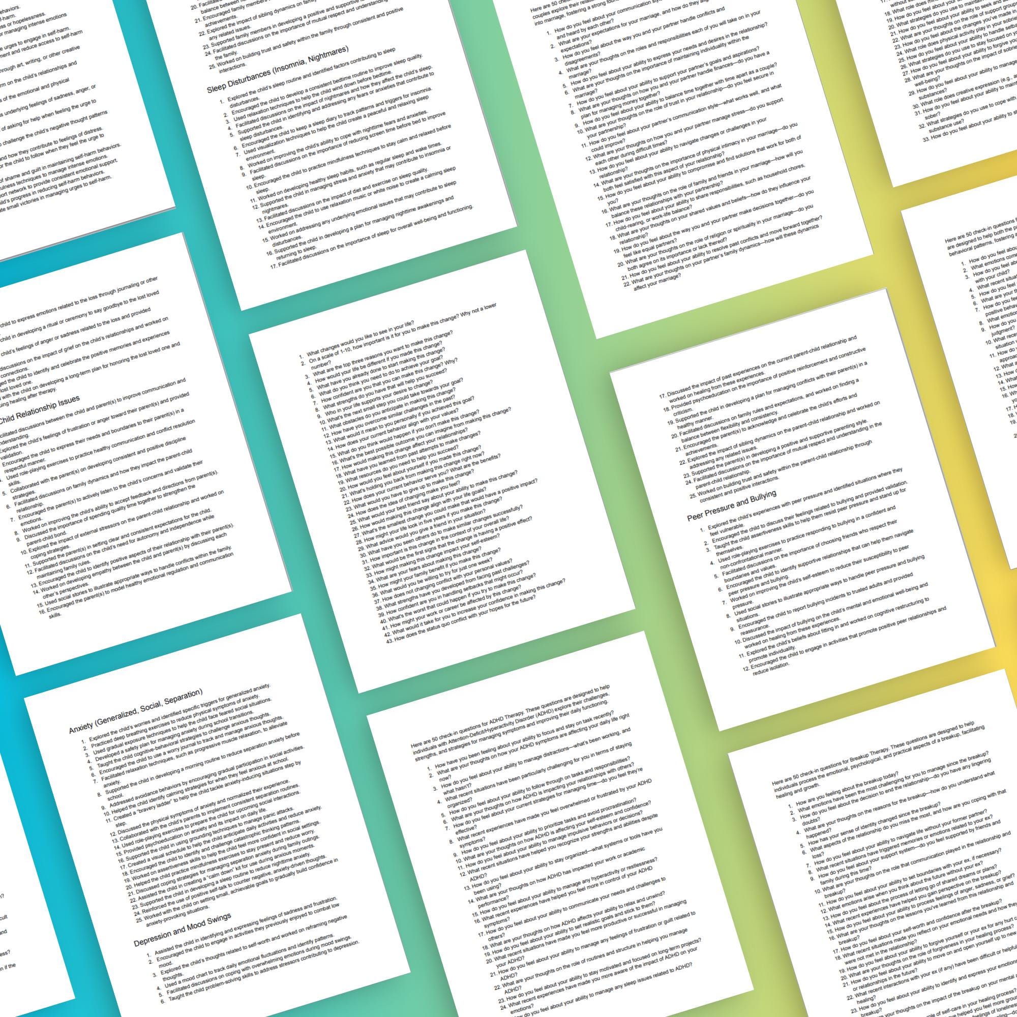 Whole Shop Bundle Therapy Tools Counseling Resources Therapist Toolkit ...