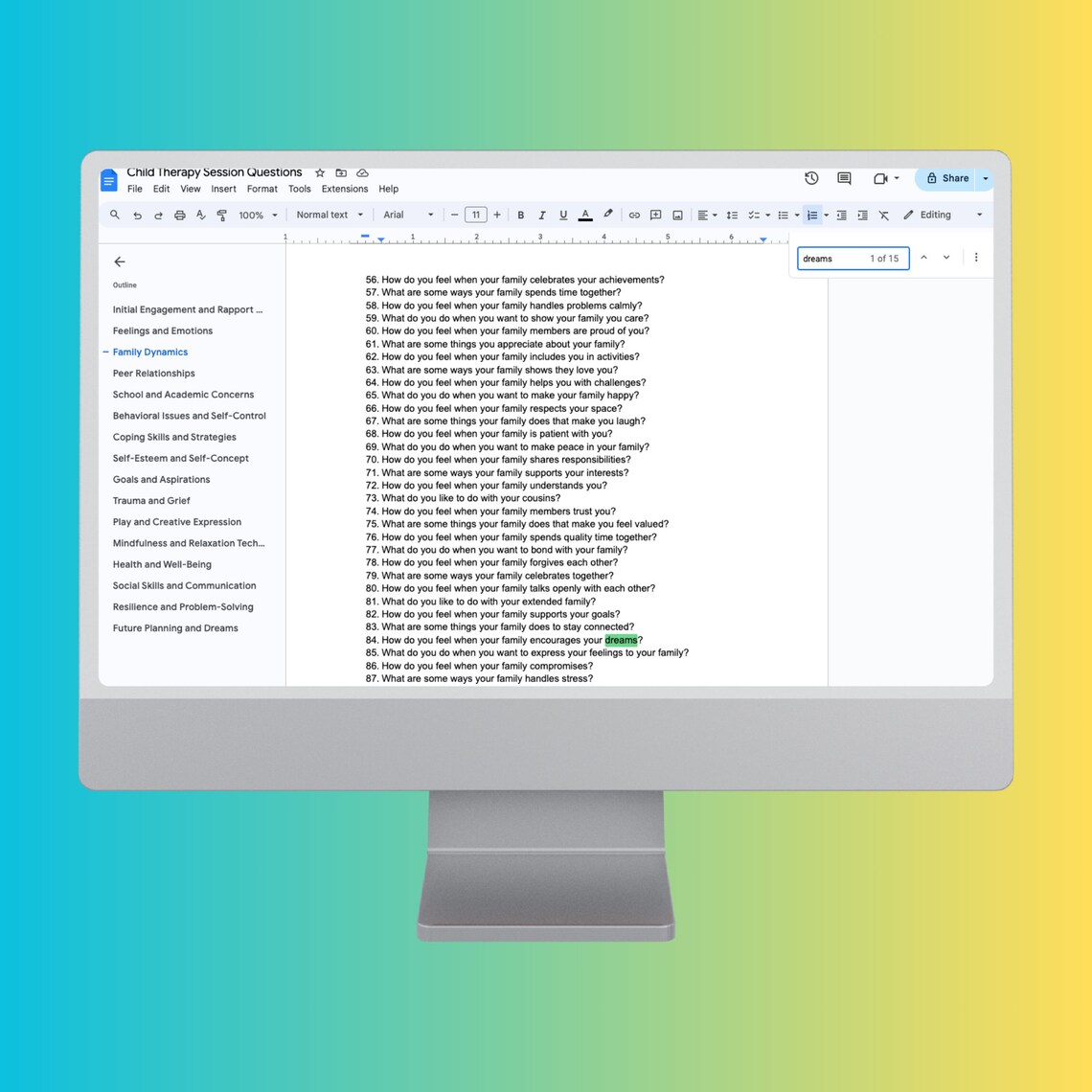 Child Therapy Session Questions Counseling Questions Therapy Questions ...