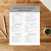 Narrative Therapy Cheat Sheet Printable Counseling Guide for Therapists ...