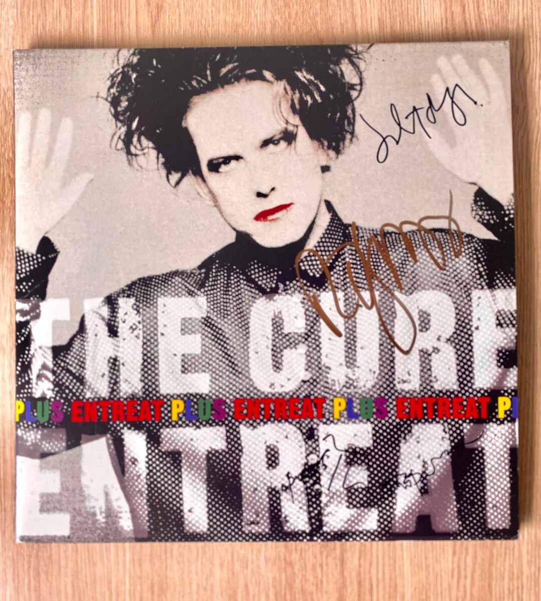 The Cure - Autographed Entreat Plus Vinyl With Beckett COA - Etsy