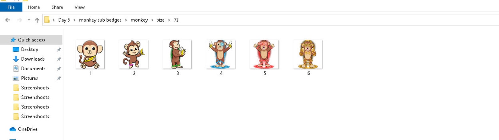 Monkey Twitch Sub Badges / Monkey Twitch Emotes/ Monkey Badges for ...