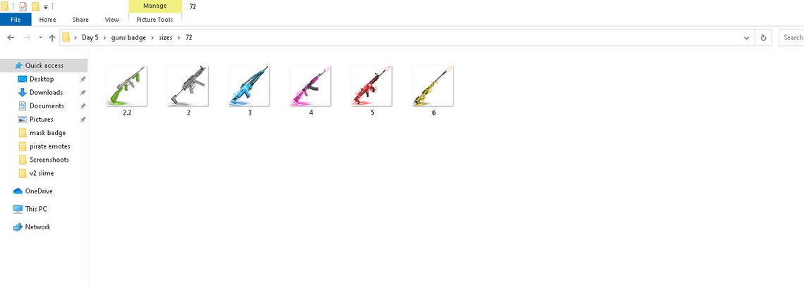 Guns Twitch Sub Badges / Guns Twitch Emotes/ Guns Badges for Streamers ...