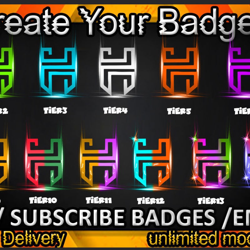 Sub Badges - Etsy