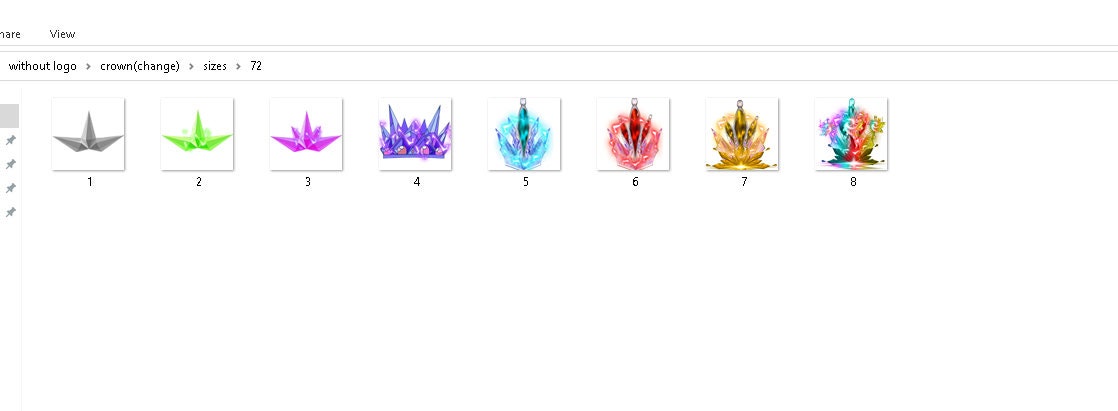 Crown Twitch Sub Badges / Crown Twitch Emotes/ Crown Badges for ...