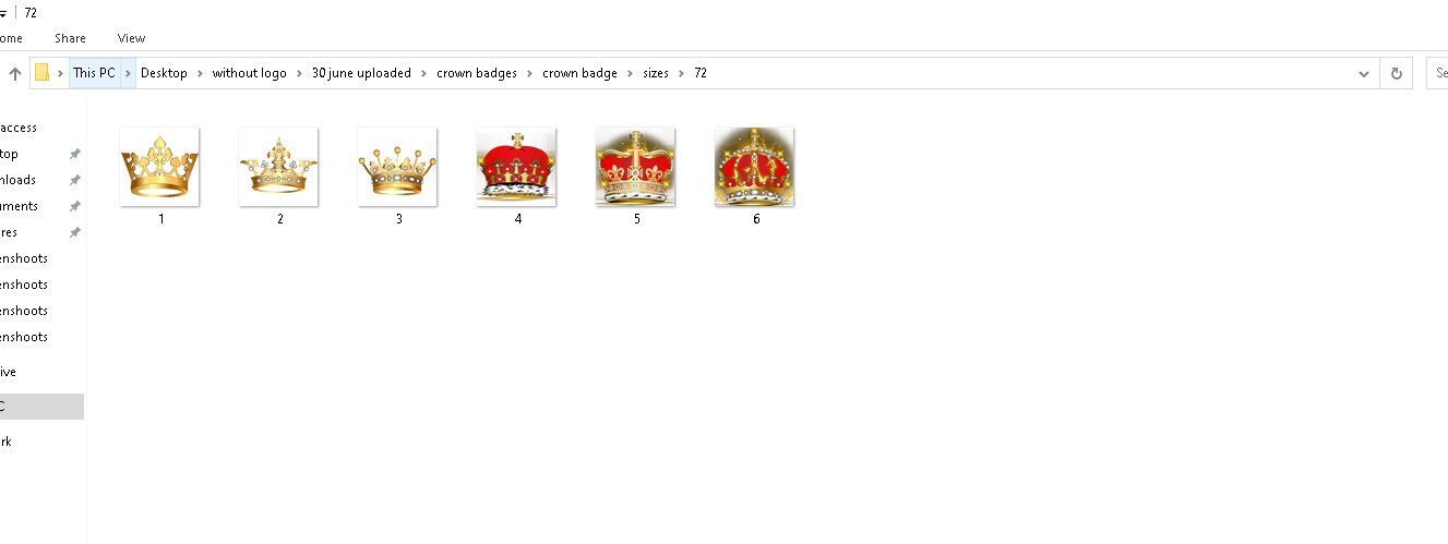 Crown Twitch Sub Badges / Crown Twitch Emotes/ Crown Badges for ...