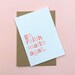 Irish Language Thank You Card, Thank You Card for Friend, Irish Card ...