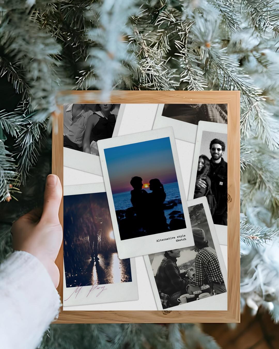 Personalised Polaroid Album, Custom Photo Keepsake, Polaroid Frame ...