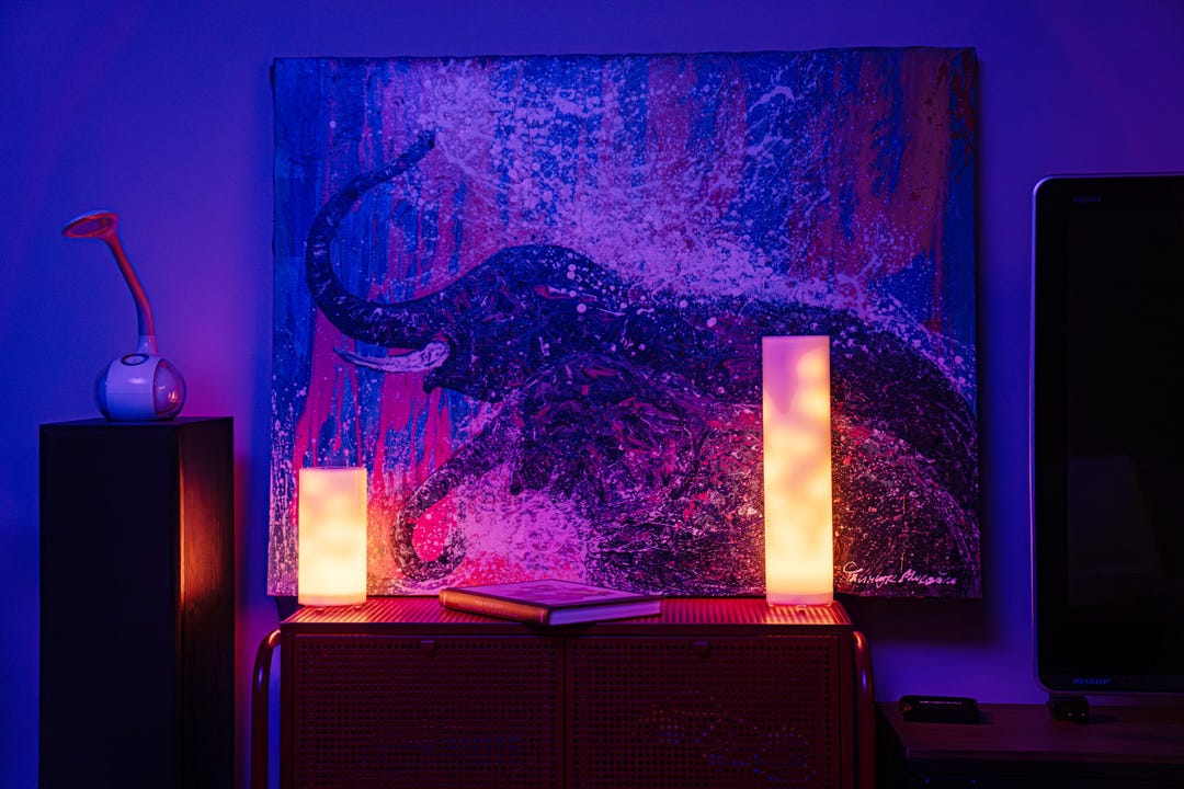 Smart Mood Lamp: 200 Light Effects + Sound Sync - Therapy Light - Etsy