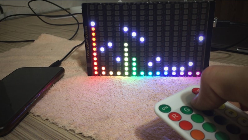 Audio Frequency LED Display. Music Visualizer. and the Story Behind It ...