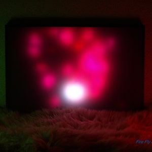 21” LED Fireplace & LED Panel With Amazing Live Animations - Etsy