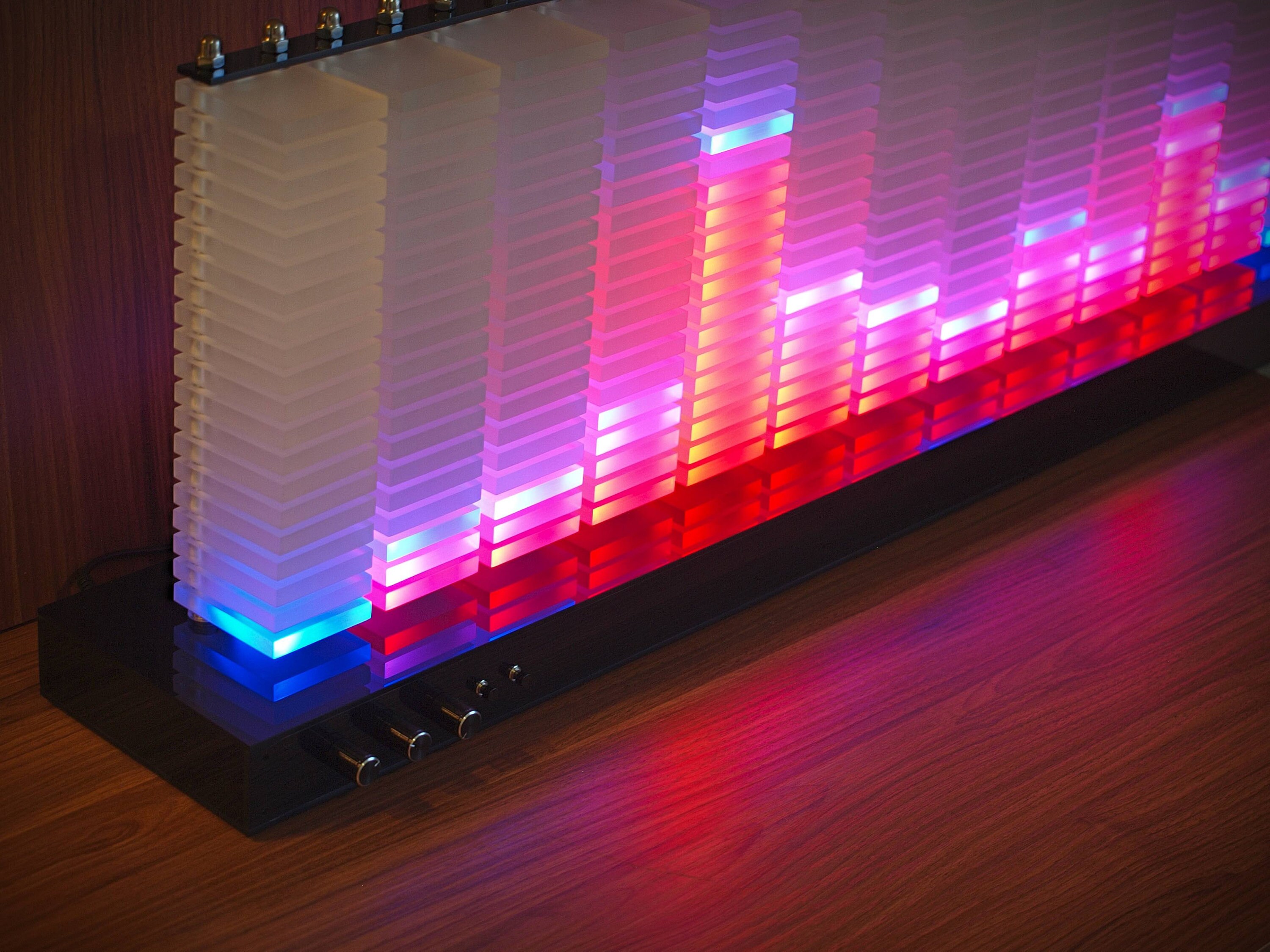 34" RGB LED Music Spectrum Analyzer With VU Meter & Remote - Etsy