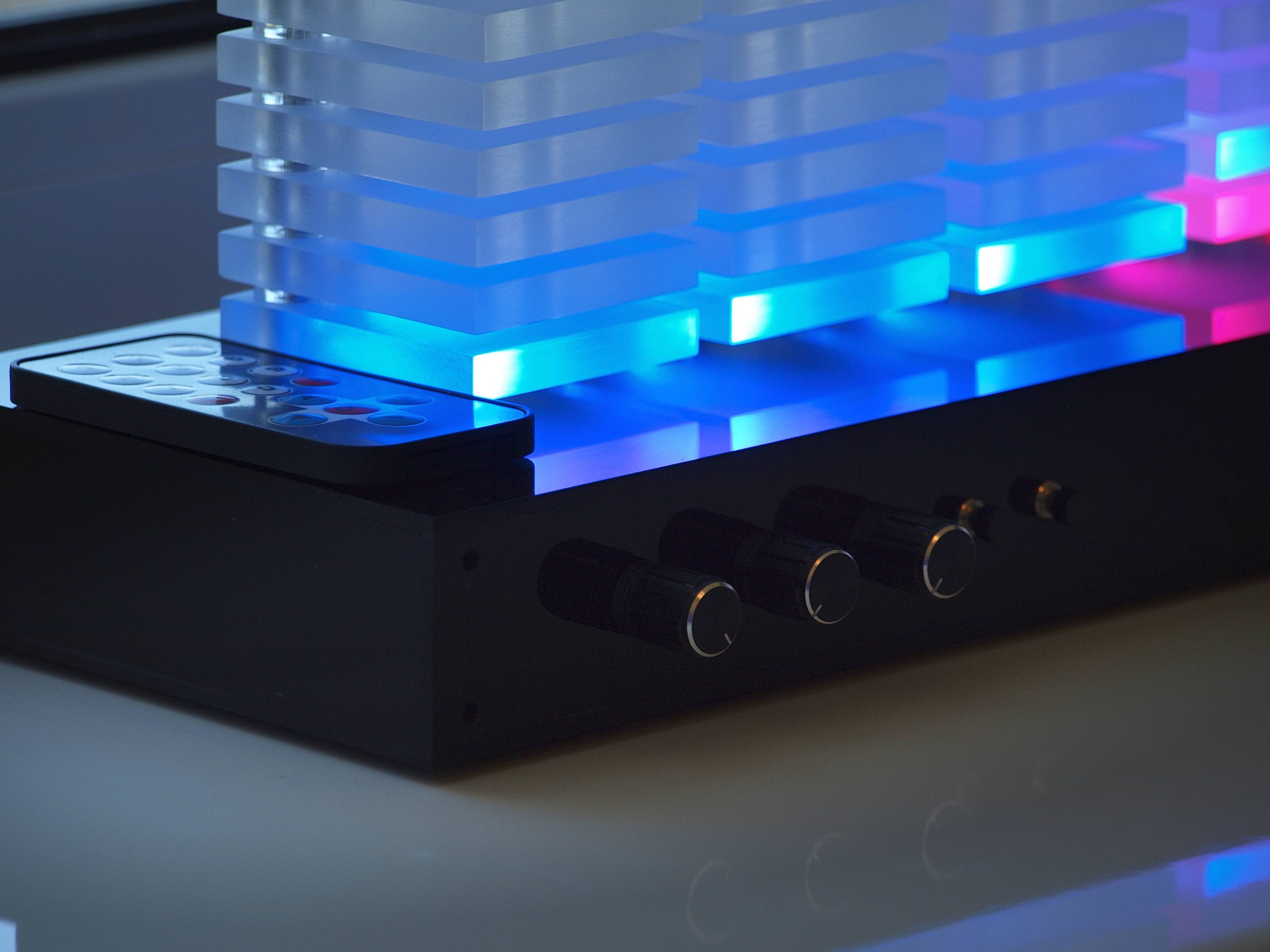 34" RGB LED Music Spectrum Analyzer With VU Meter & Remote - Etsy