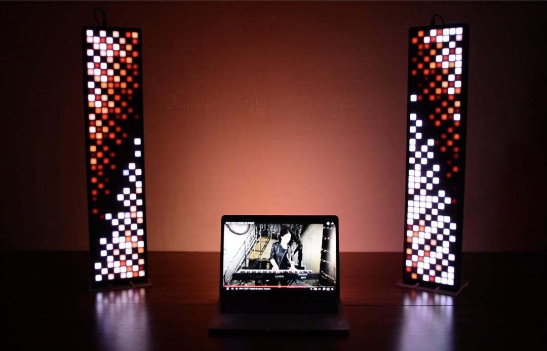 Dancing FLOOR LAMPS – Sound-reactive LED Lights – Perfect Lights for ...