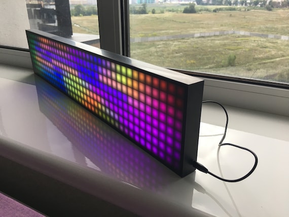 27 Led Screen With Live Animations and Running Line - Etsy
